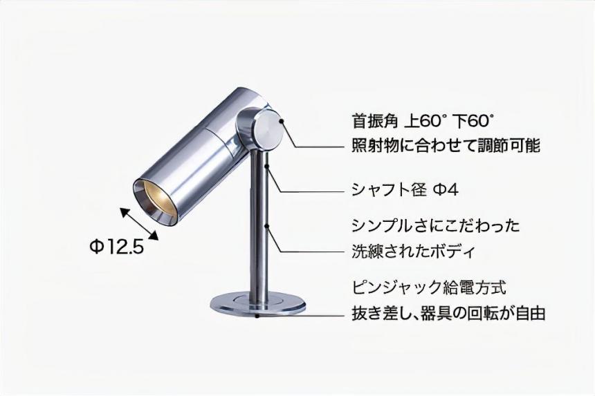 TOKISTAR マイクロスポットライト | トキ・コーポレーション株式会社 | 【建材ナビ】建築材料・建築資材専門の検索サイト